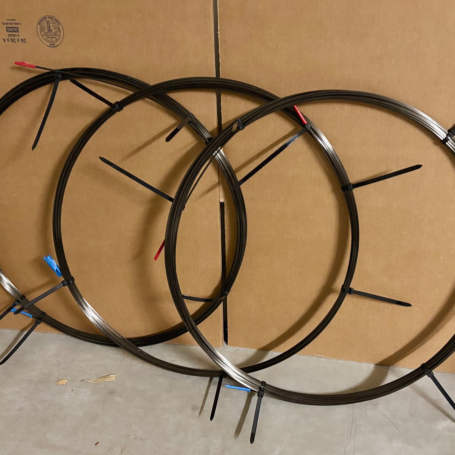 Micro Pultruded 0.125″ (3.175mm) Solid Round Carbon Rod — 100 ft (30.5m ...