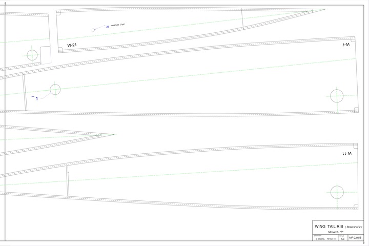 Monarch F Drawing Set – Complete PDF Bundle – Marske Aircraft